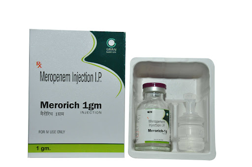 Merorich 1gm Injection | Price,Uses,Side Effects | Drugcarts