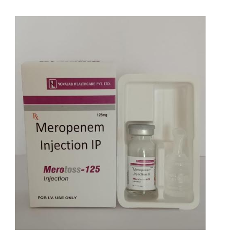 Merotoss 125mg Injection|Price,Uses,Side Effects | Drugcarts